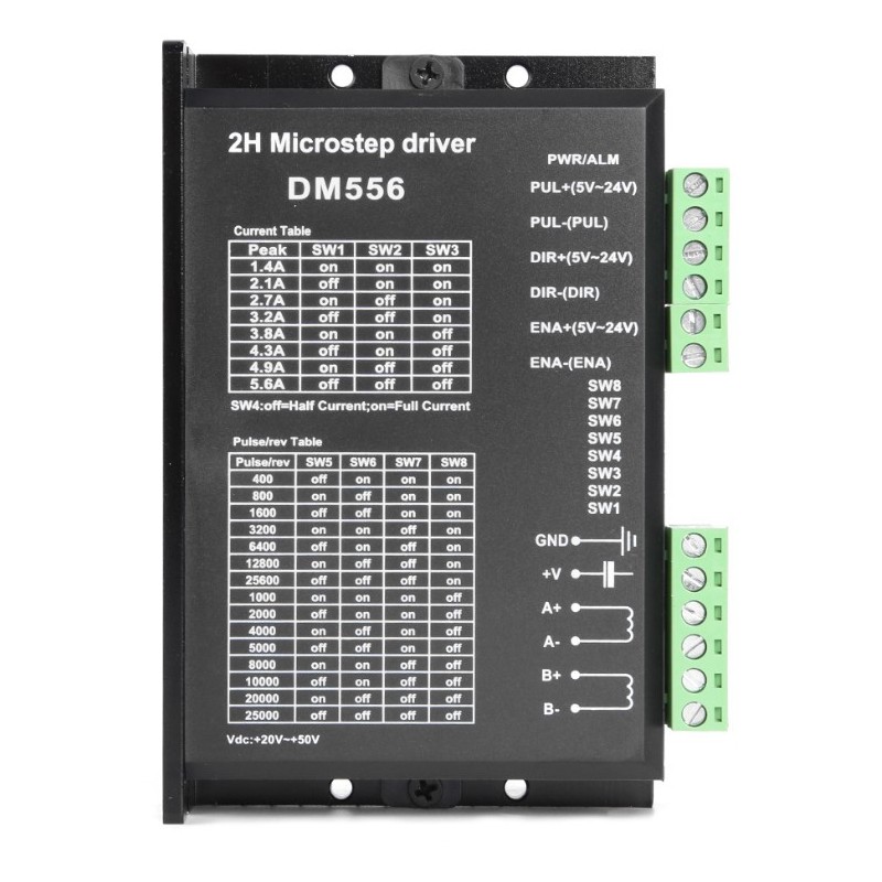 Controlador de motor paso a paso digital DM556